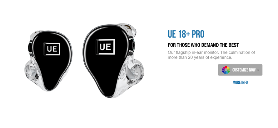 Ultimate Ears Pro | UE Pro | Custom In Ear Monitors | The Custom IEM ...