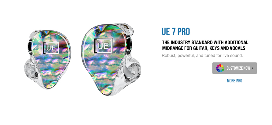 Ultimate Ears Pro | UE Pro | Custom In Ear Monitors | The Custom IEM ...